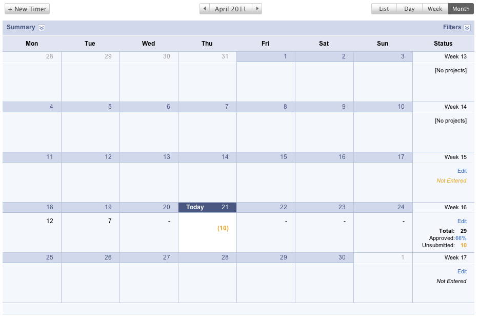 Entering Time – SpringAhead